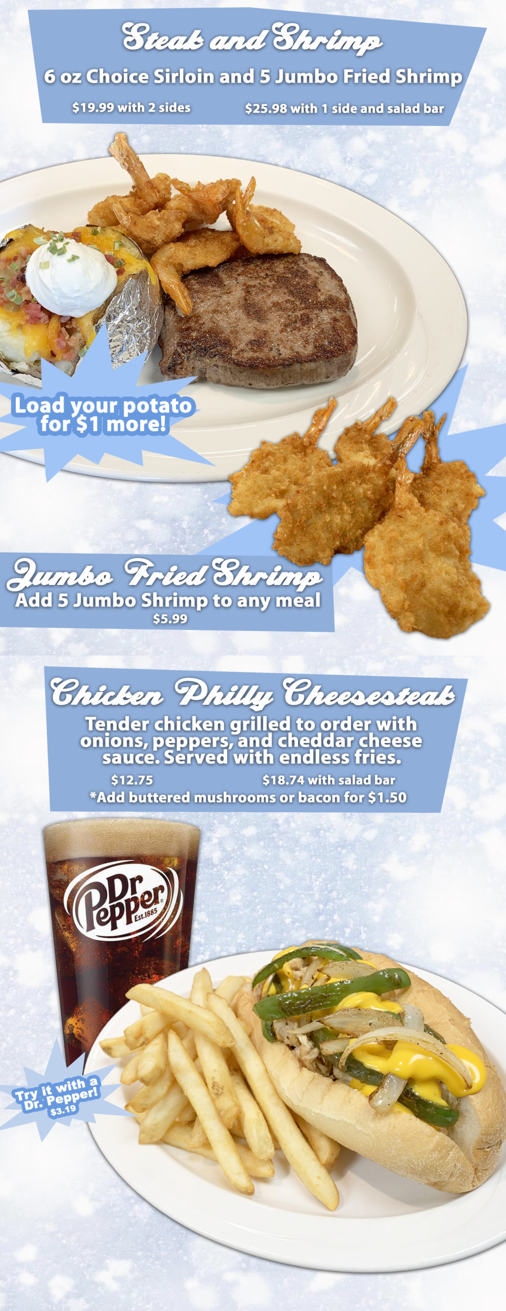 Special Offers | Hoss’s Steak & Sea House